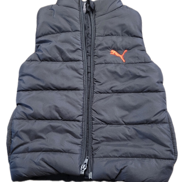 Puma | Jackets & Coats | Puma Puffer Vest Size 34 Years Black | Poshmark